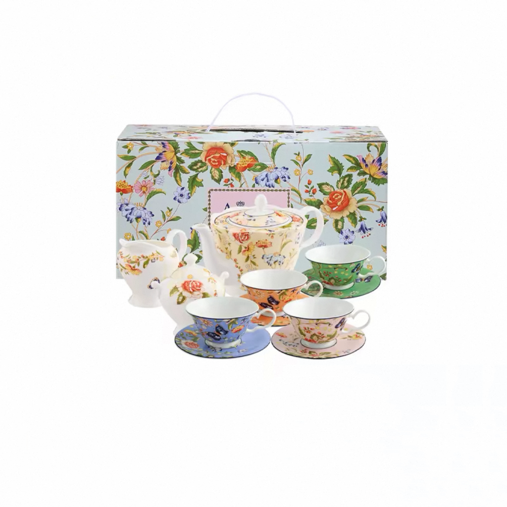 Cottage Garden Windsor 11 Pieces Tea Set – Aynsley